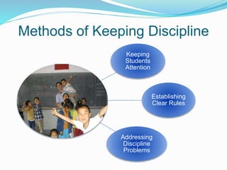 Keeping discipline ppp | PPTX | Education