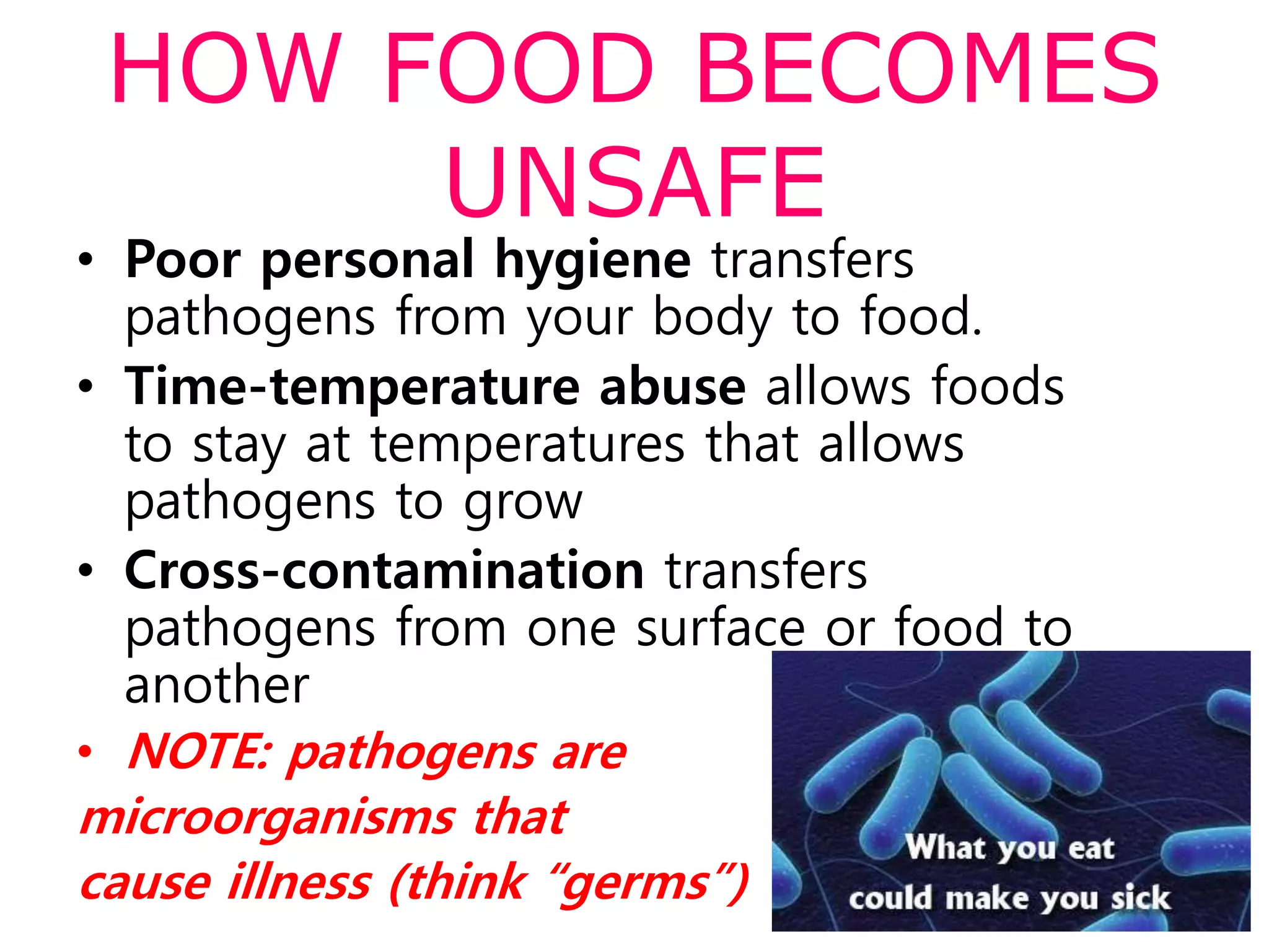 Keeping food safe | PPTX