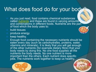 Keeping healthy | PPTX