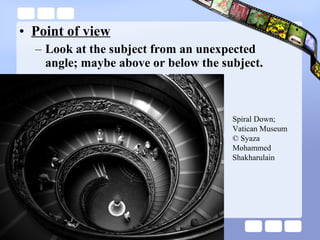 Keeping it Simple: The Rules of Composition | PPT | Photography | Arts ...