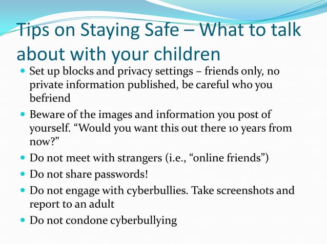 Keeping kids safe in the digital era | PPTX