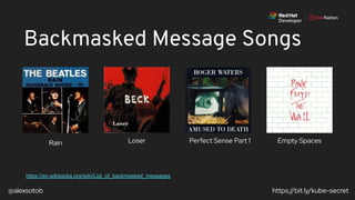 Keeping Kubernetes secrets secret | DevNation Tech Talk | PPT