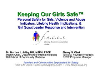 "Keeping Our Girls Safe" | PPT