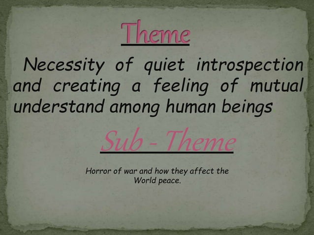 Keeping Quiet | PPTX