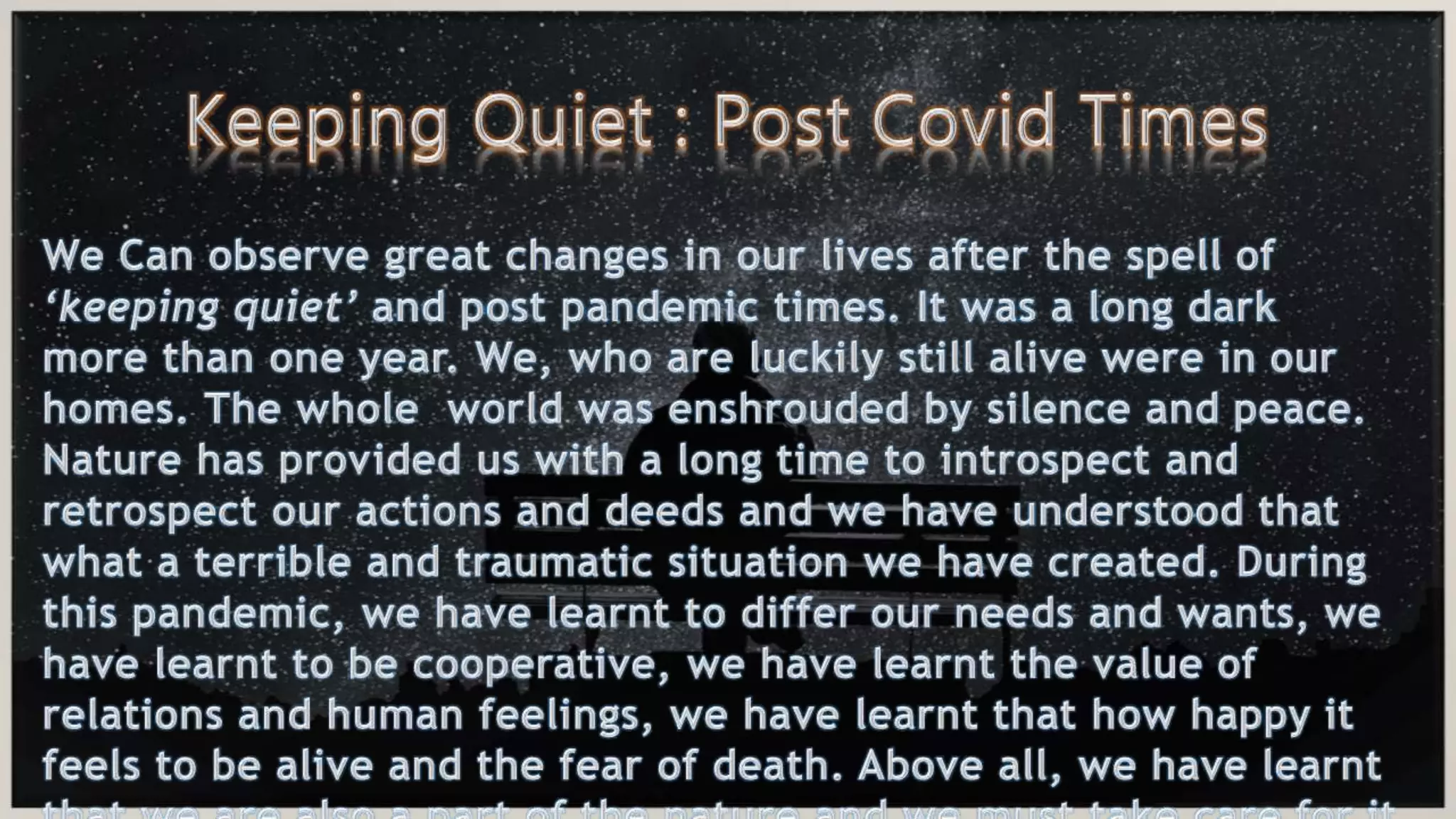 Keeping Quiet Poem.pptx