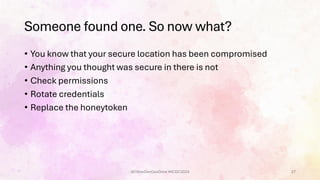 KCDC- Keeping Secrets Out of Your Pipeline | PDF