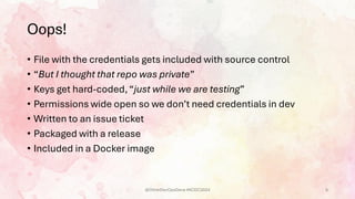 KCDC- Keeping Secrets Out of Your Pipeline | PDF