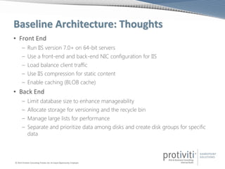 Keeping SharePoint Always On | PPT