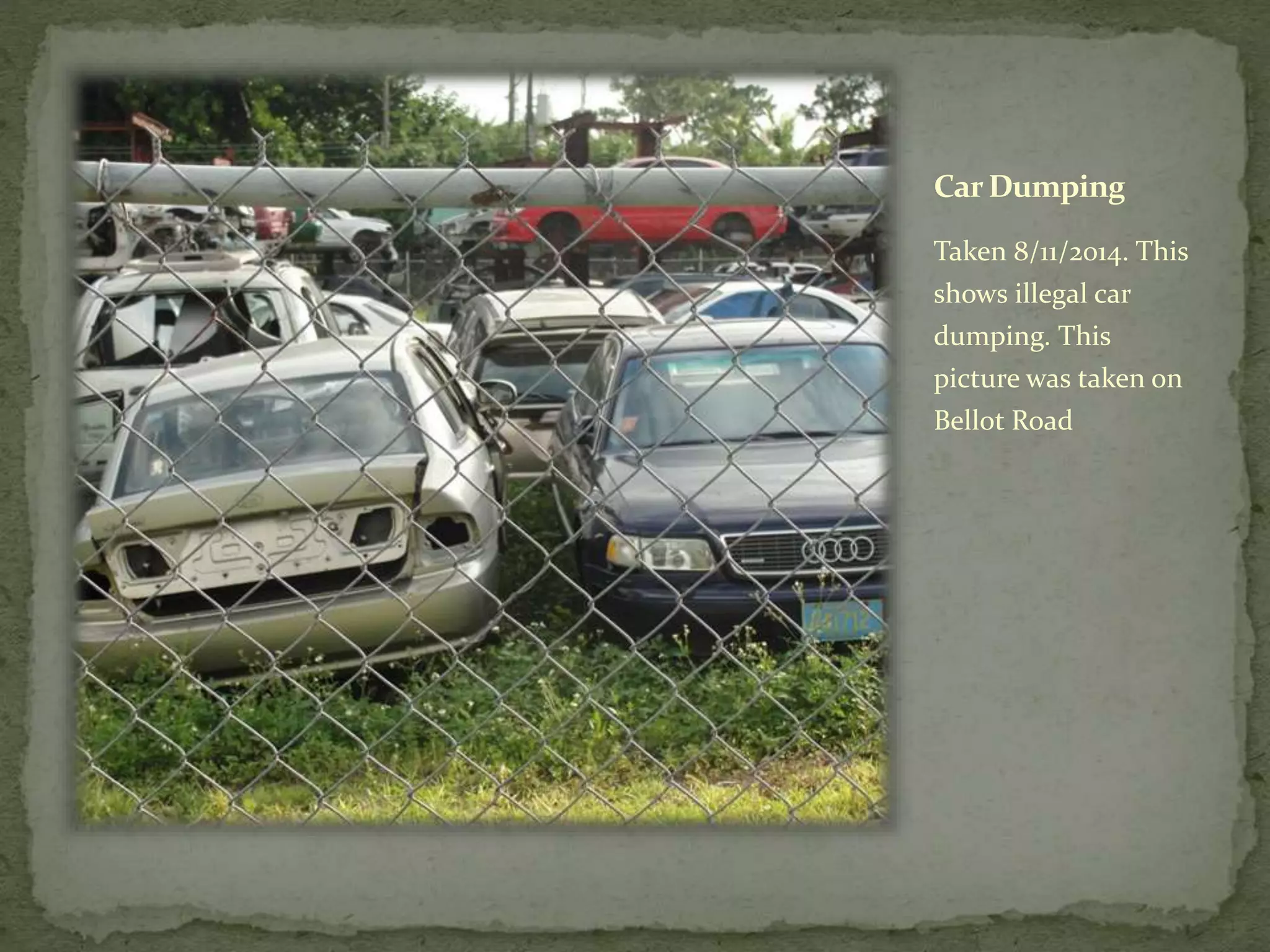 Littering and Illegal Dumping | PPTX | Automotive