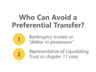 Keeping the Gold: Successfully Resolving Preference Claims | PDF