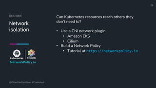 Keeping your Kubernetes Cluster Secure | PPT