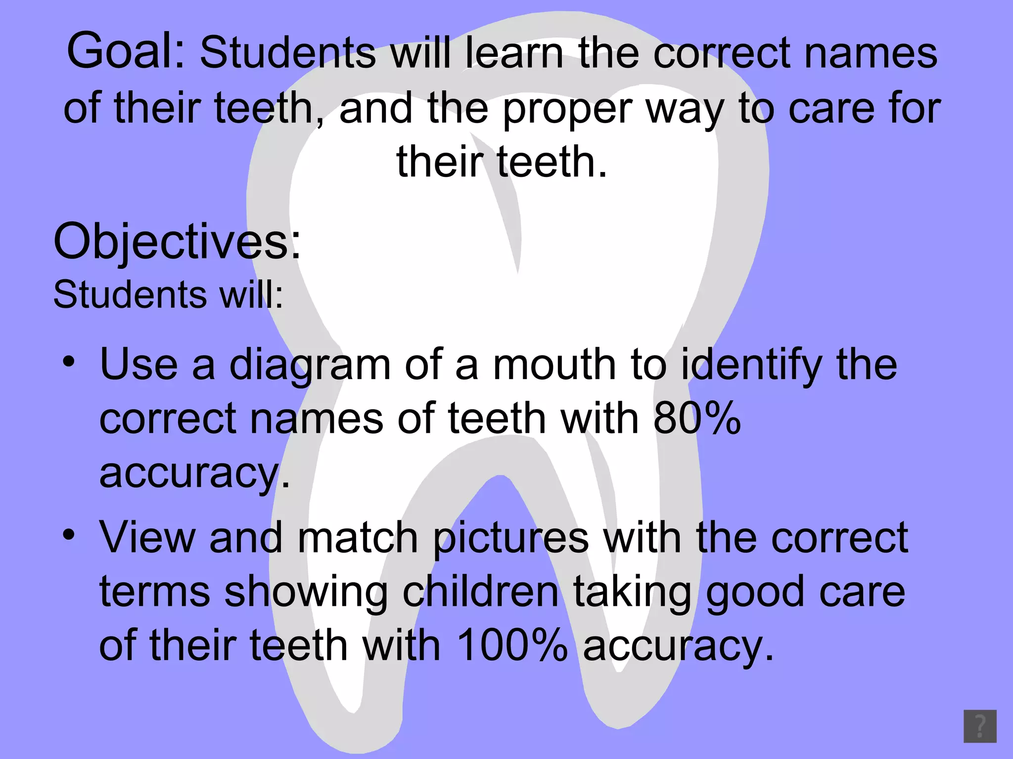 Keeping Your Teeth Healthy And Strong[1] | PPT