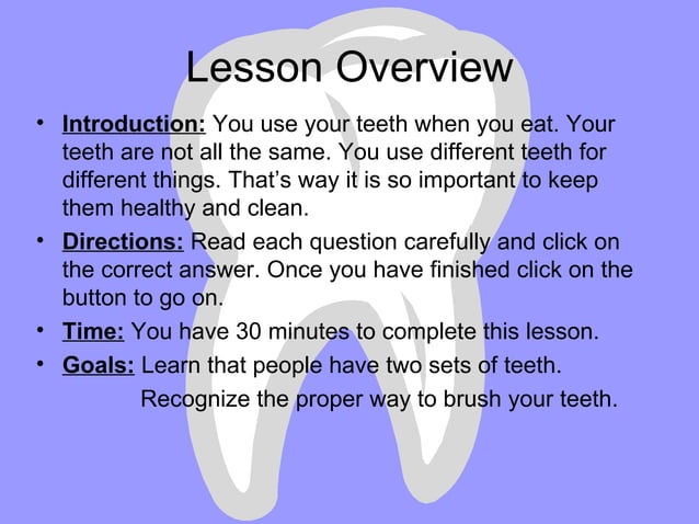 Keeping Your Teeth Healthy And Strong[1] | PPT