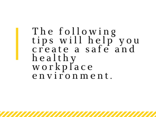 Keeping Your Workplace Safe | PDF