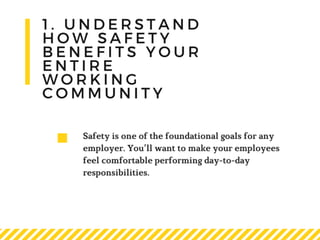 Keeping Your Workplace Safe | PPT