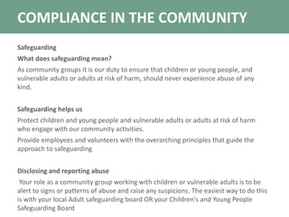 Keeping you safe and legal | PPT