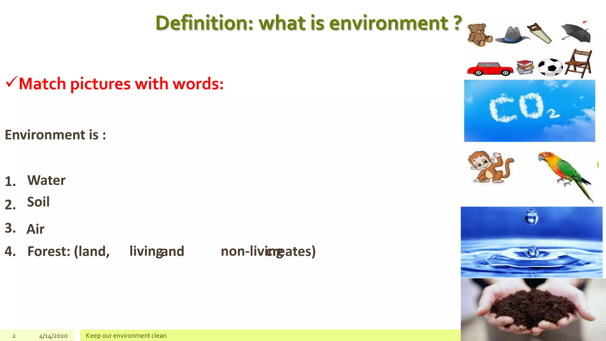 Keep our environment clean | PPTX