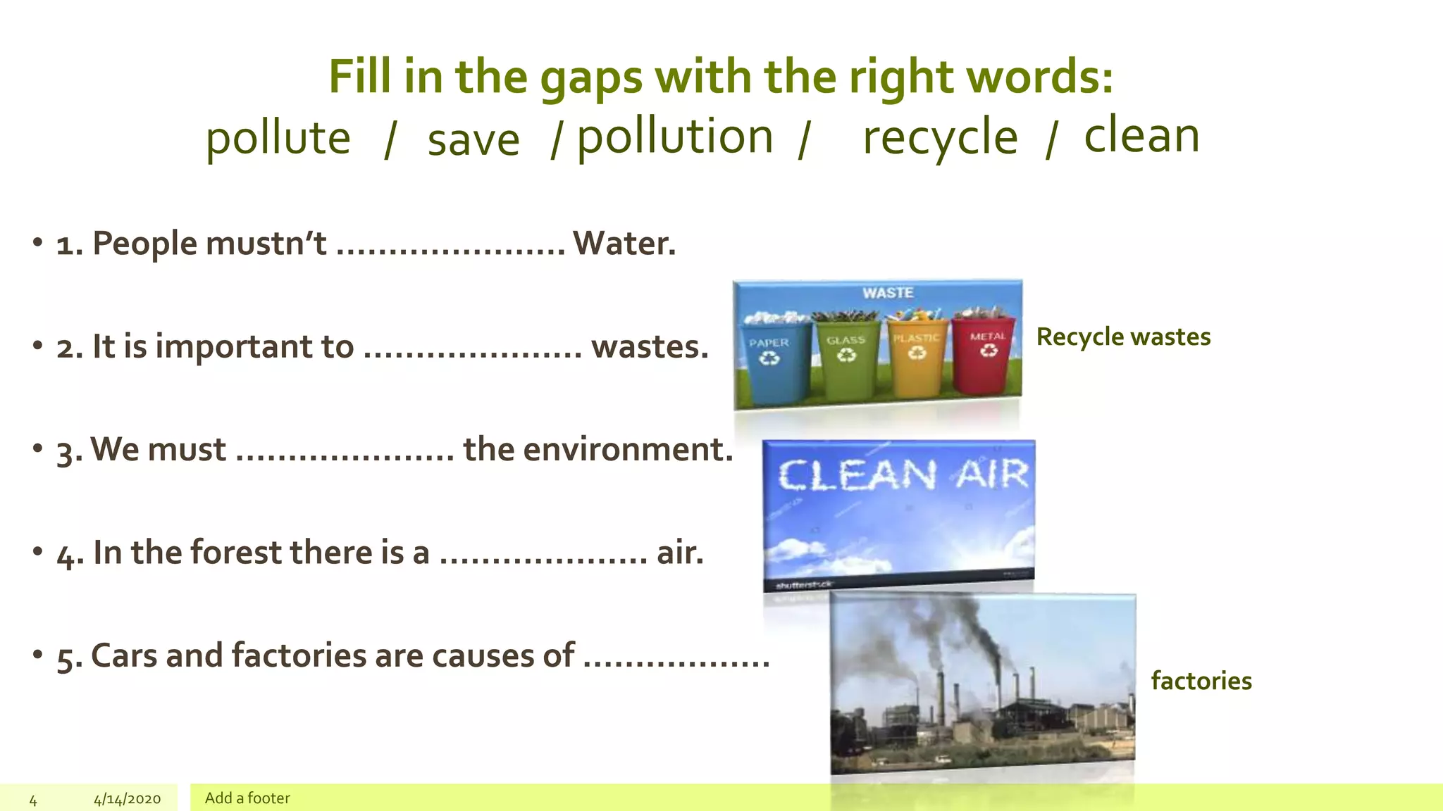 Keep our environment clean | PPTX