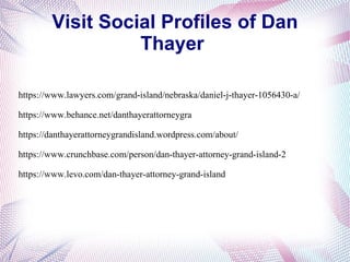 Dan Thayer Attorney Grand Island : Keep Running as You age | PPT