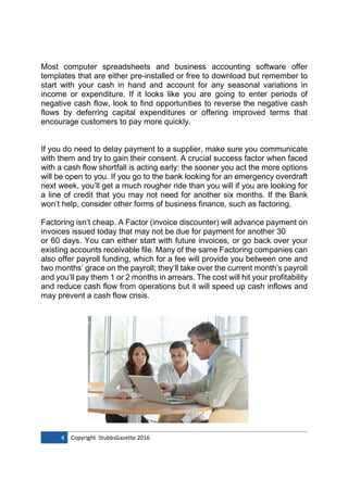 Keep the cash flowing | PDF