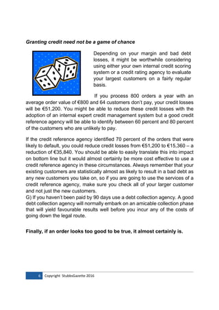 Keep the cash flowing | PDF