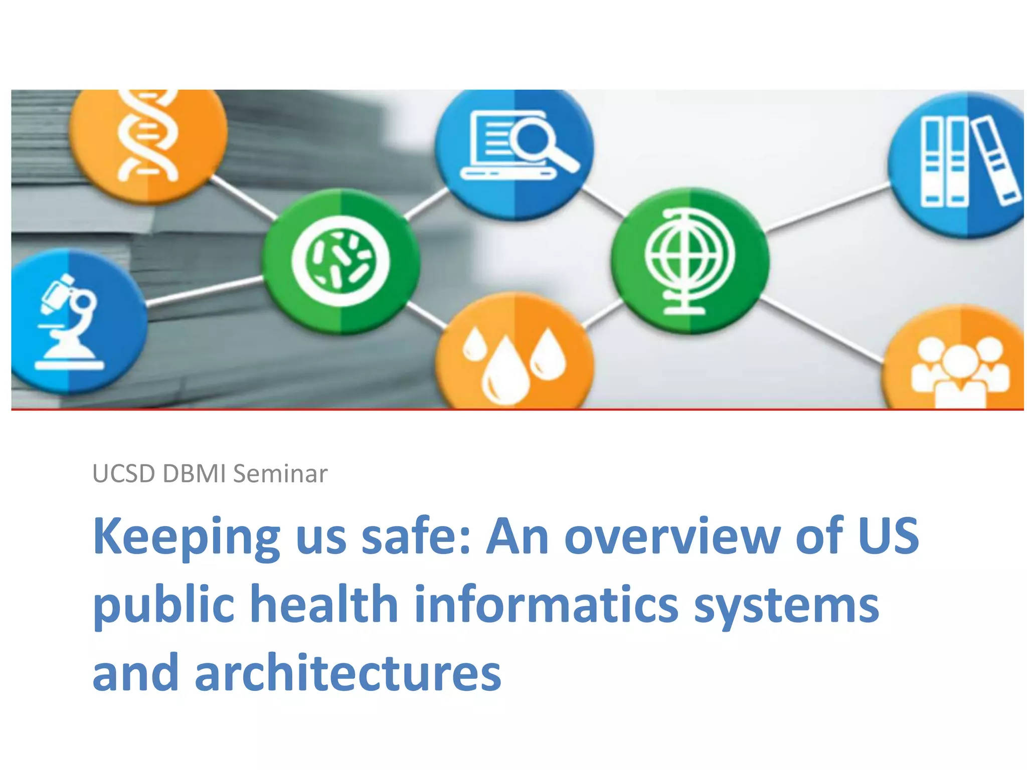 Keep us safe: An overview of US public health informatics systems and ...