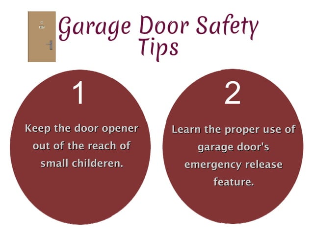 Keep Your Garage Door Safe - Garage Door Safety Tips | PPT