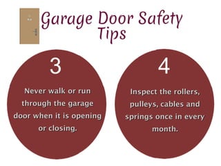 Keep Your Garage Door Safe - Garage Door Safety Tips | PPT