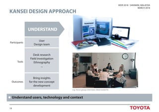 Kansei Design approach applied to new concept development stage: Establishing communication ...