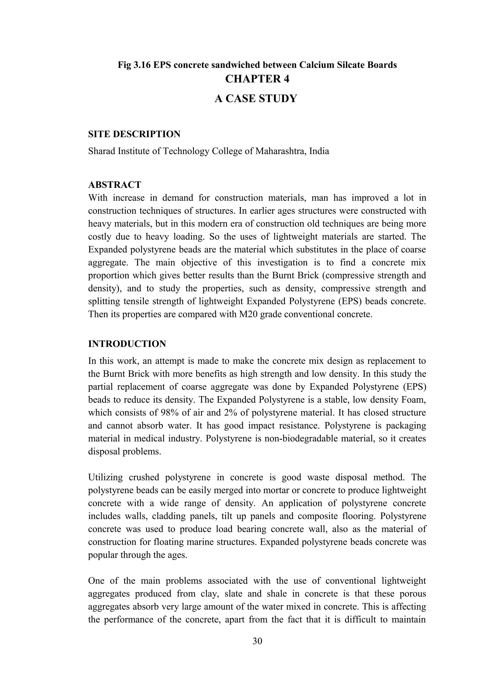 expanded polystyrene technology in construction | DOC