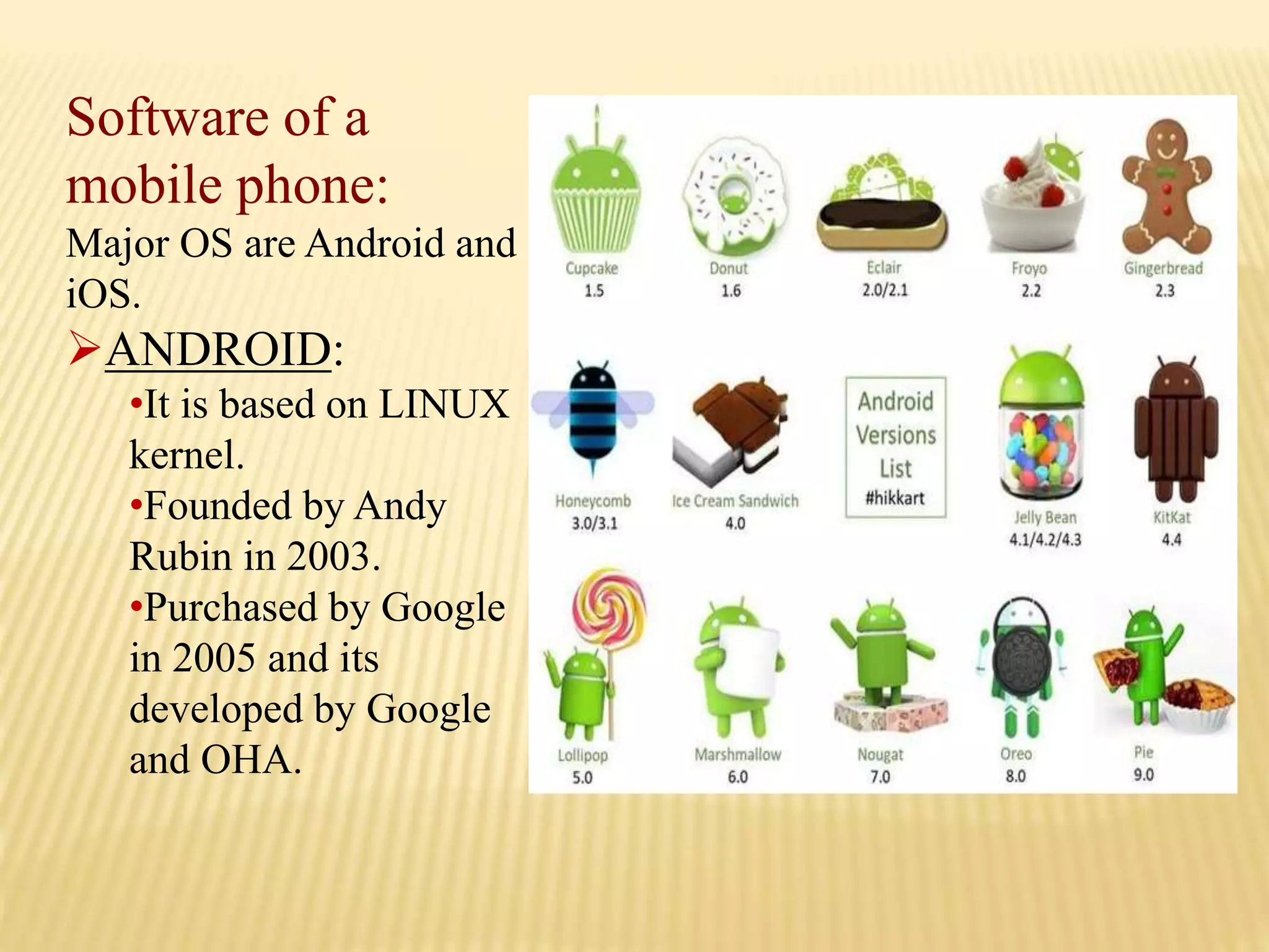 Evolution of Smart phone and its architecture | PPTX