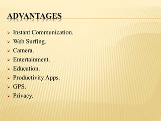 Evolution of Smart phone and its architecture | PPTX | Operating ...