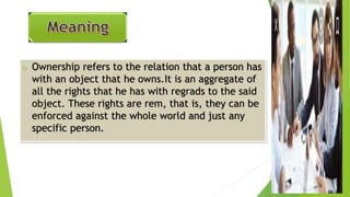 Corporate Governance - OWNERSHIP THEORY | PPT