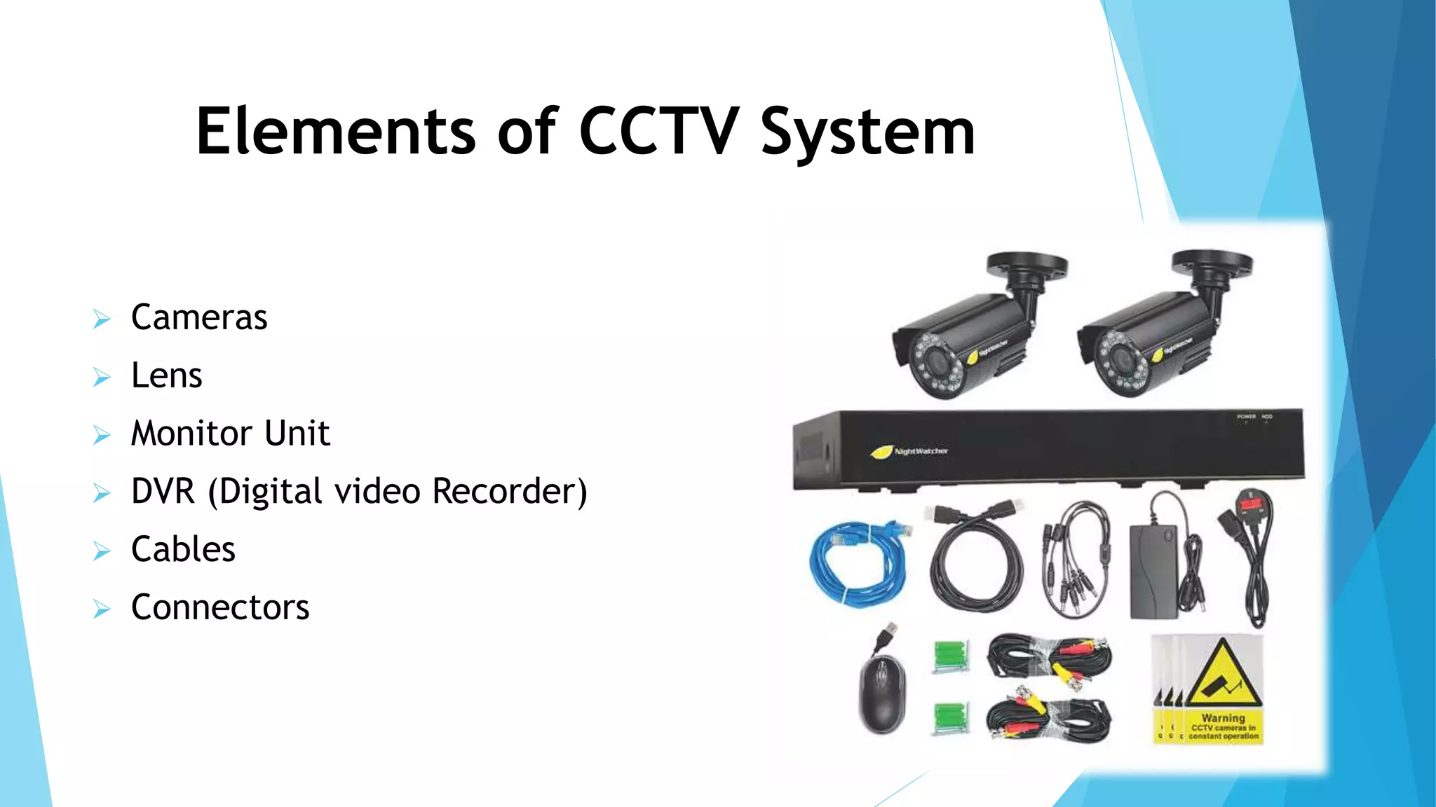 CCTV System - Close circuit television System - UCJ | PPTX | Cameras ...