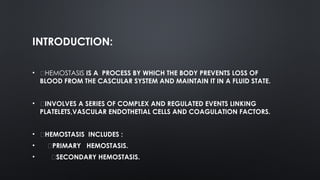 Laboratory Methods used in the Investigation of Coagulation Disorders ...