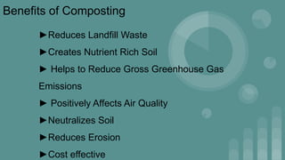 Composting of solid wastes, Anaerobic Digestion , methane production ...