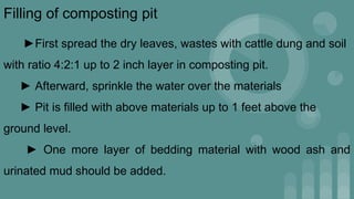 Composting of solid wastes, Anaerobic Digestion , methane production ...