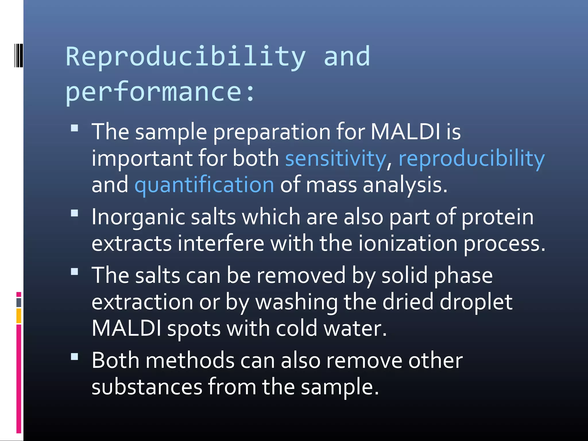 MALDI | PPT