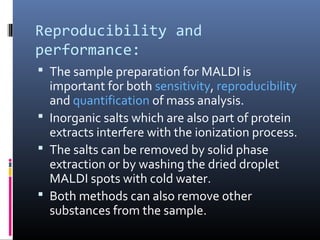 MALDI | PPT