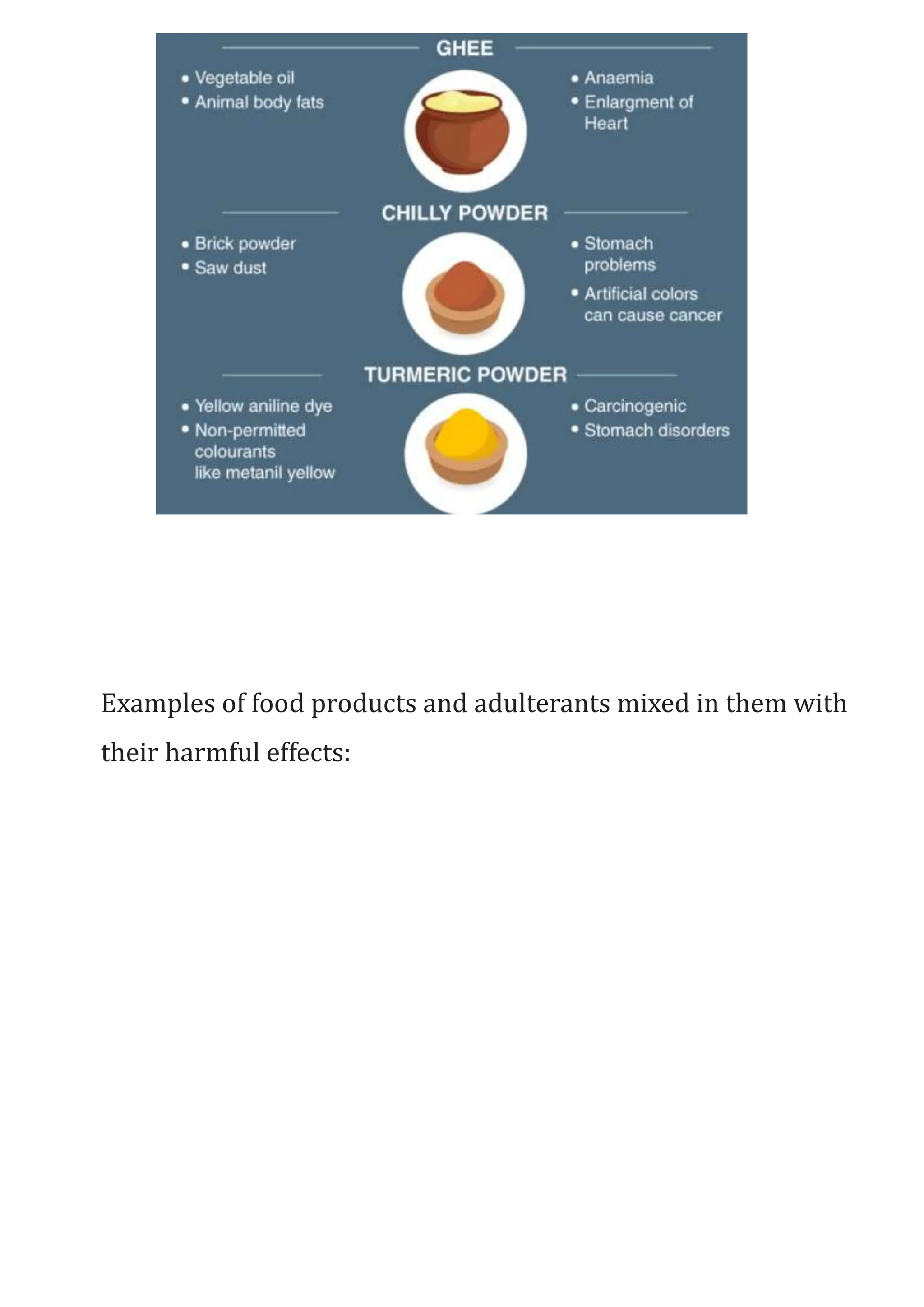 FOOD ADULTERATION AND ITS IMPACT ON HUMAN LIFE | DOCX
