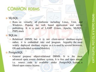 Keerty rdbms sql | PPT