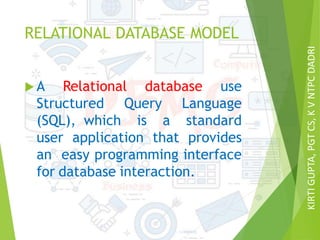 Keerty rdbms sql | PPT