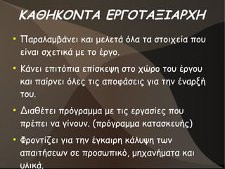 ΟΡΓΑΝΩΣΗ ΕΡΓΟΤΑΞΙΟΥ - ΚΕΦΑΛΑΙΟ 4: ΠΡΟΣΩΠΙΚΟ | ODP