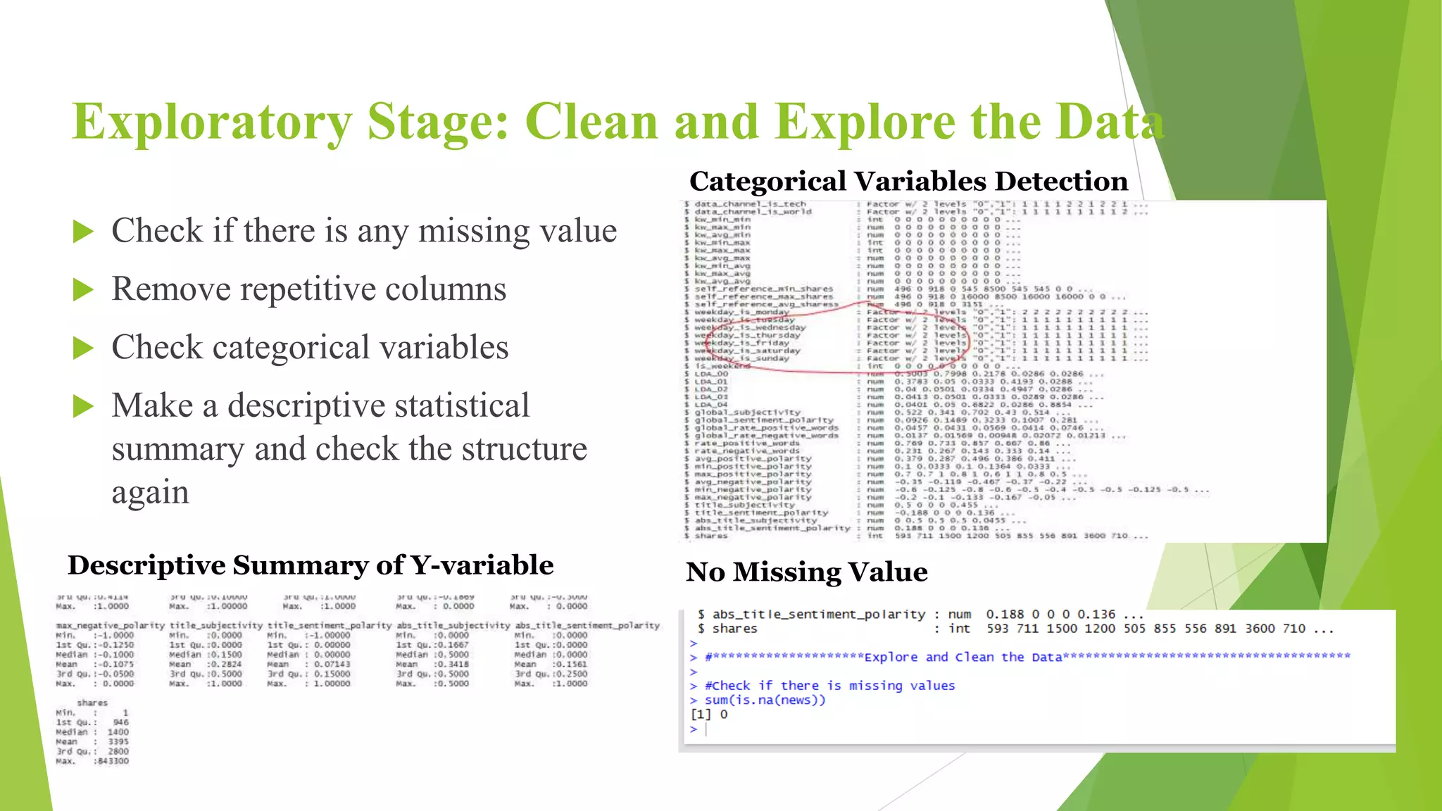 Predicting Online News Popularity | PPTX | Technology & Computing