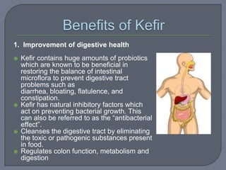 Kefir Probiotic Benefits | PPTX