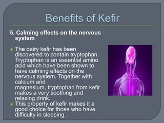 Kefir Probiotic Benefits | PPTX