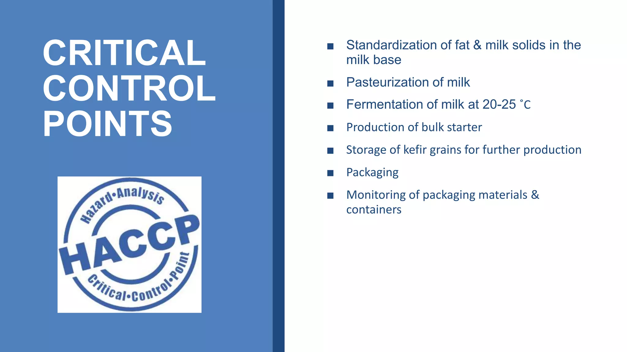 Kefir production | PPTX