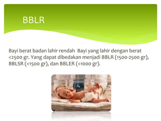 Kegawat daruratan pada neonatal | PPTX