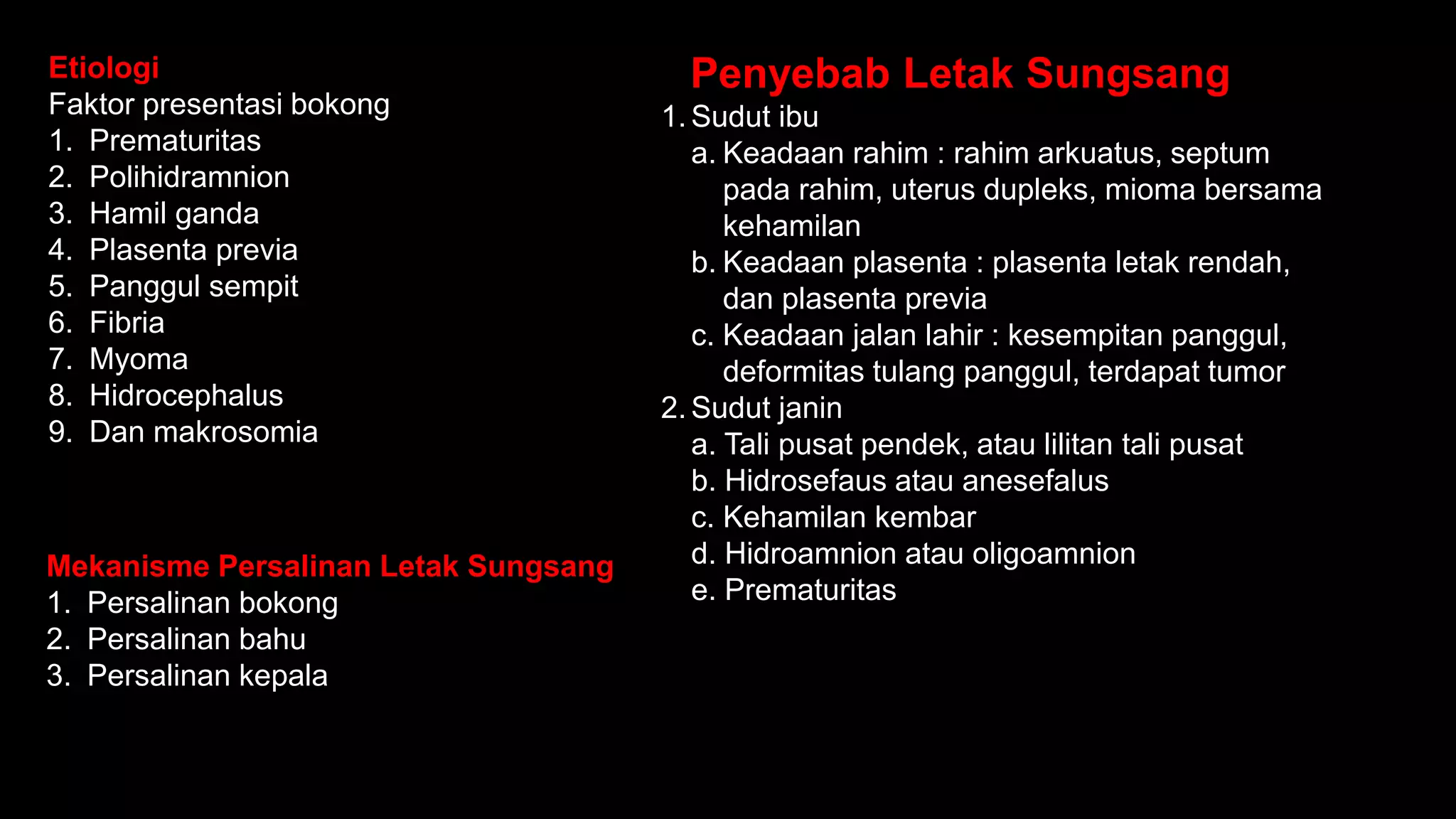 Kegawat Daruratan Persalinan Kala i dan ii | PDF