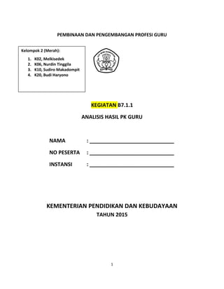 Keg b7.1.1 verifikasi hasil pkg | DOC